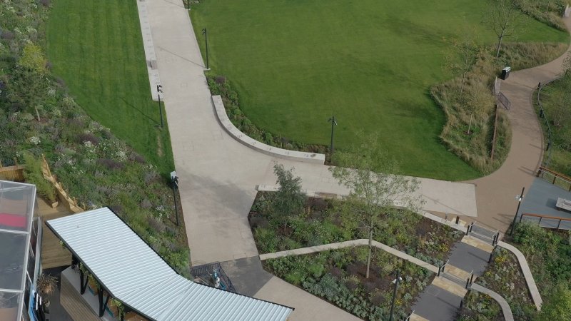 Manchester's new city park - Mayfield Park